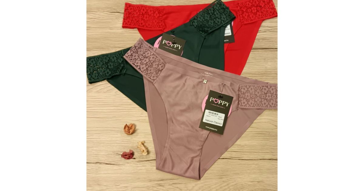 Poppy lézervágott csipkés alsó - fehernemu.hu webáruház