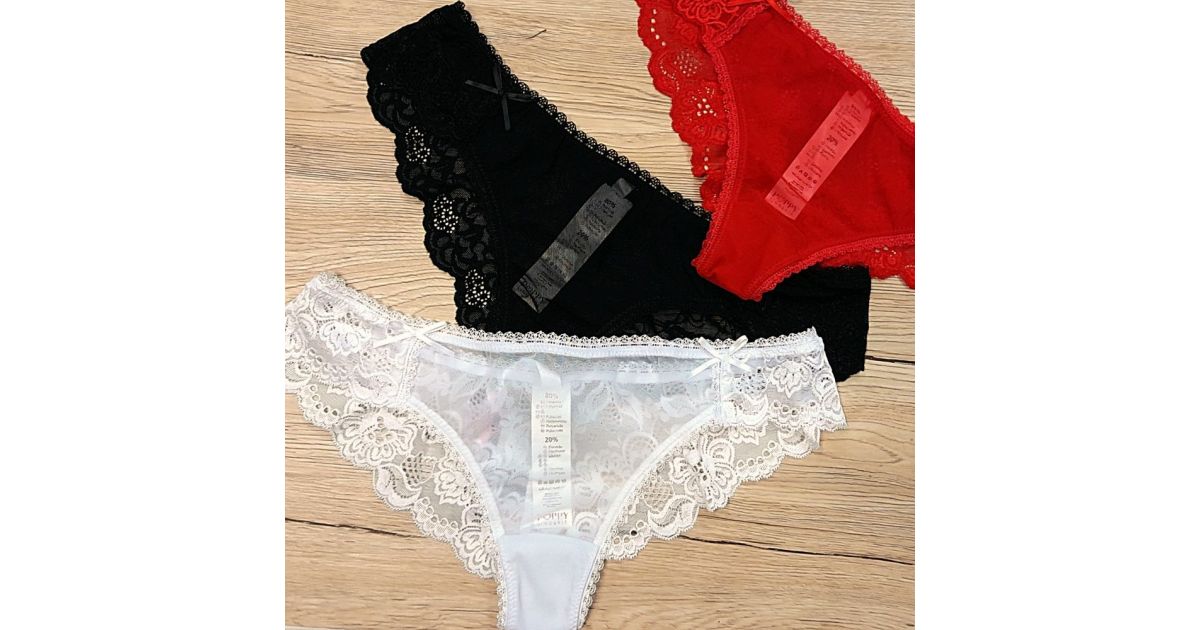 Poppy "Nanett" tüll és csipke brazil tanga - fehernemu.hu webáruház